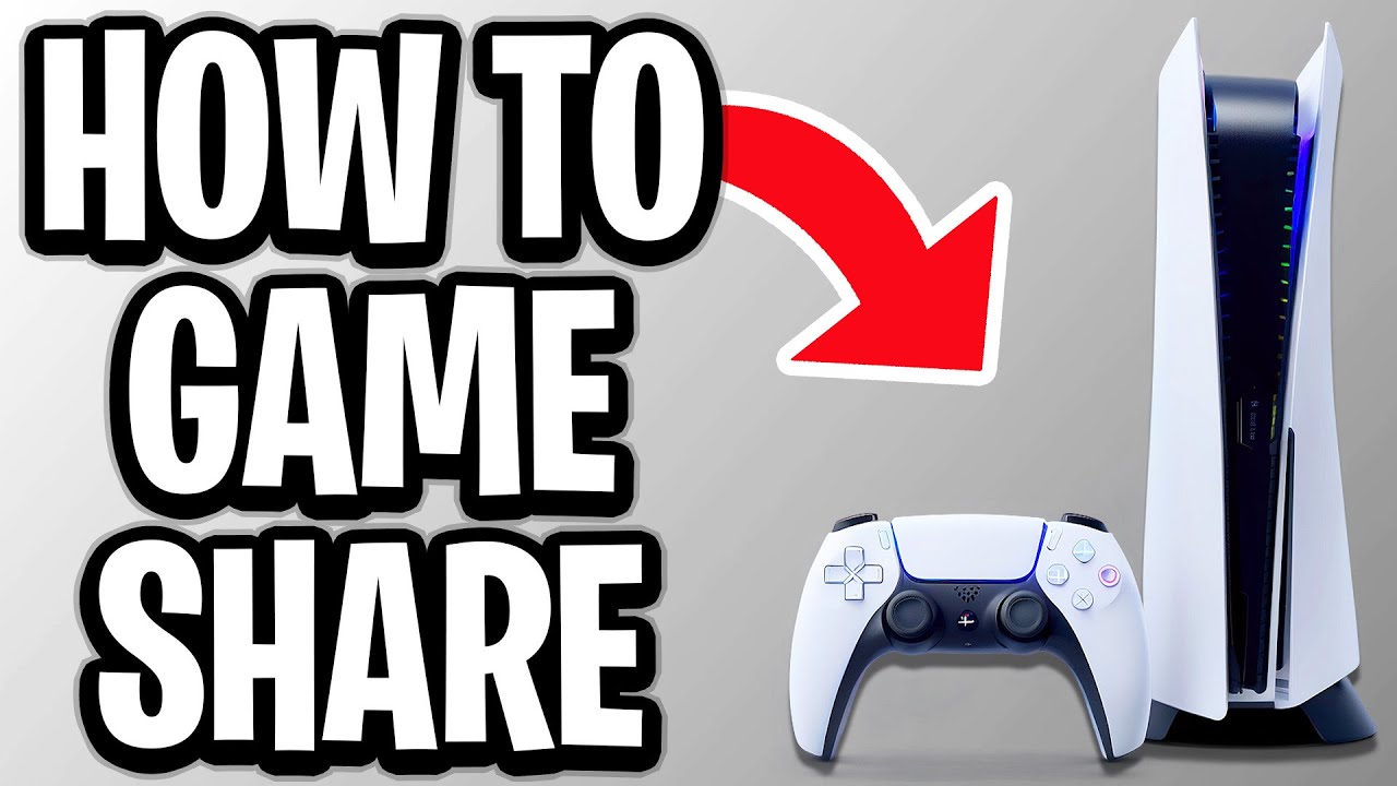How To Game Share On PS5 - PS5 Game Share - Easy Method - YouTube