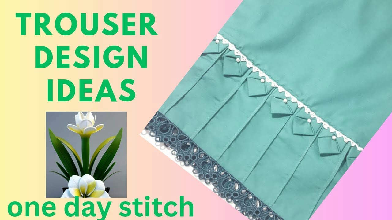 Trouser Design Ideas / Design Cutting and Stitching , - YouTube
