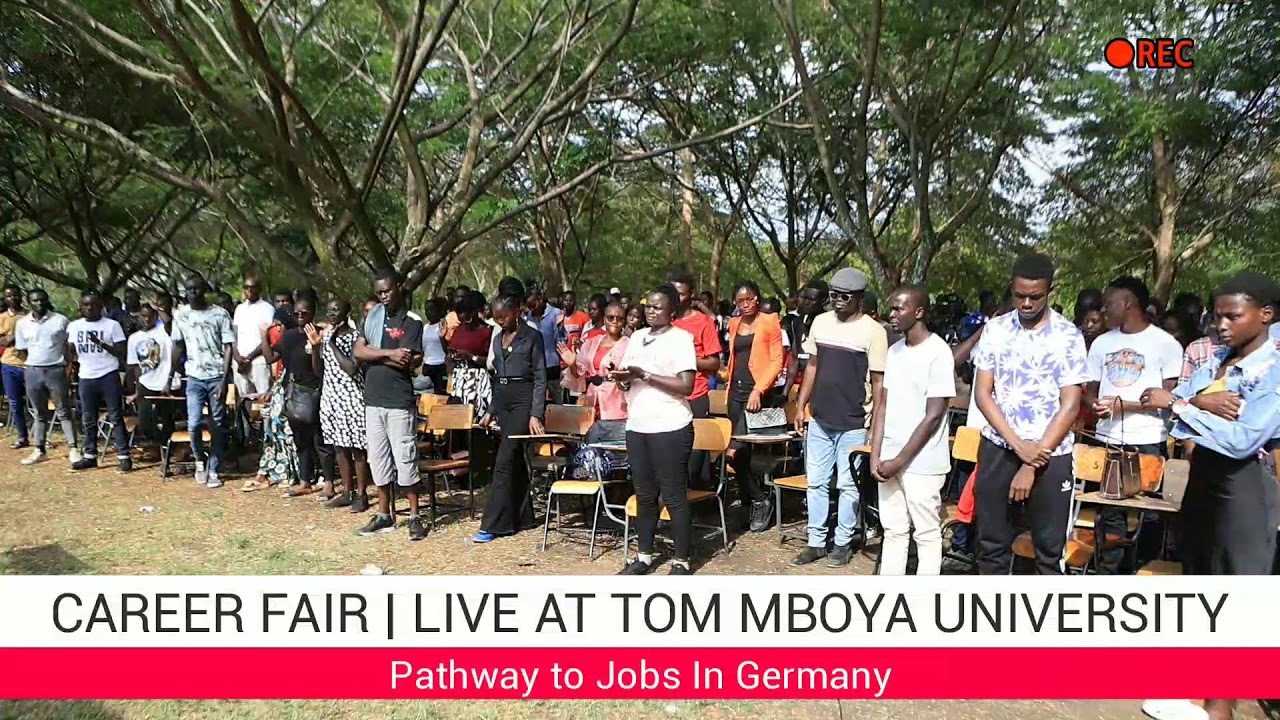 CAREER FAIR | LIVE AT TOM MBOYA UNIVERSITY - YouTube