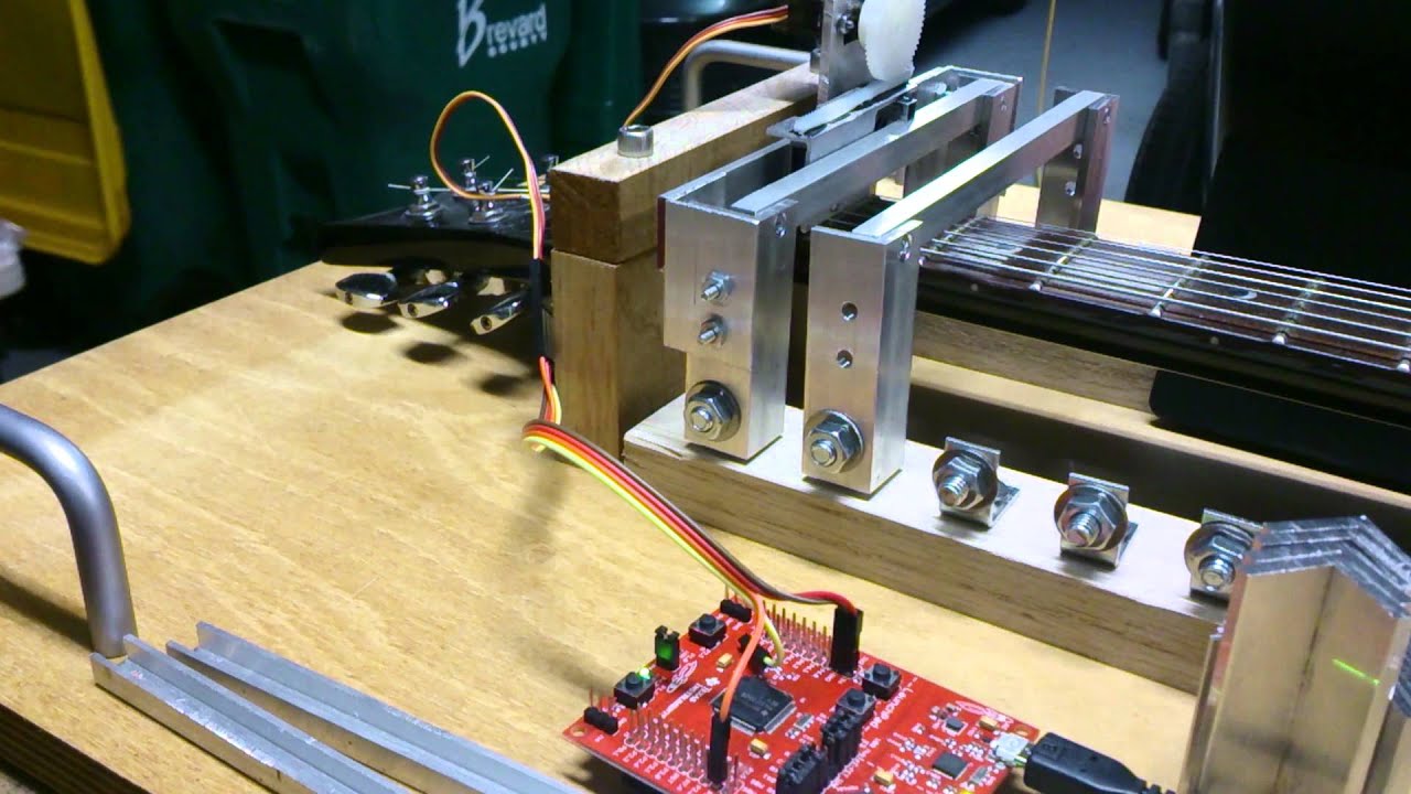 Servo rack slide test - YouTube