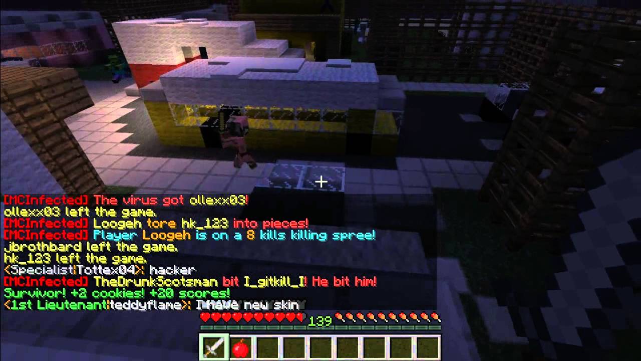 Minecraft Server MC Infected - YouTube
