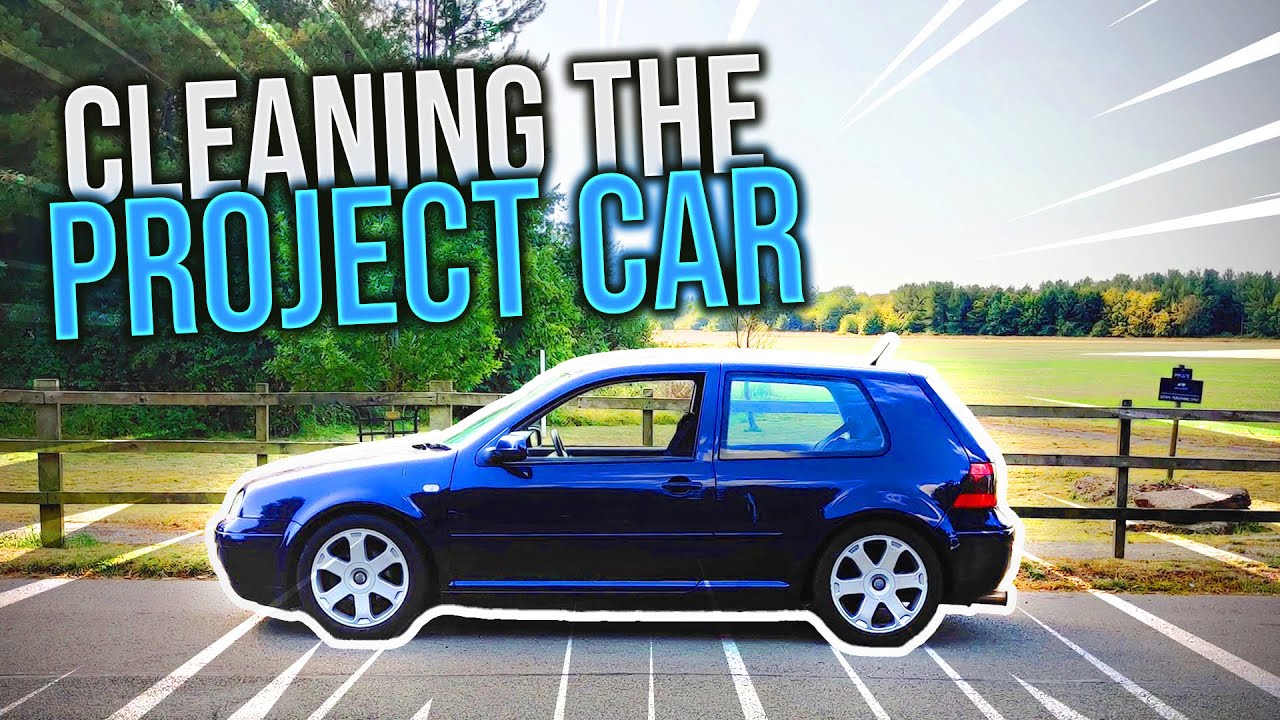Cleaning The Project Car - YouTube