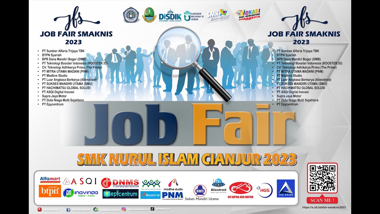 JOB FAIR SMAKNIS 2023 - YouTube