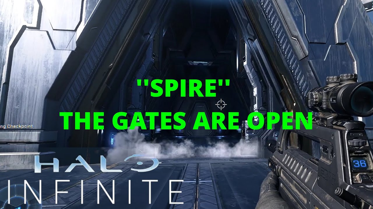 ''SPIRE'' THE GATES ARE OPEN -- HALO INFINITE CAMPAIGN (#21) - YouTube