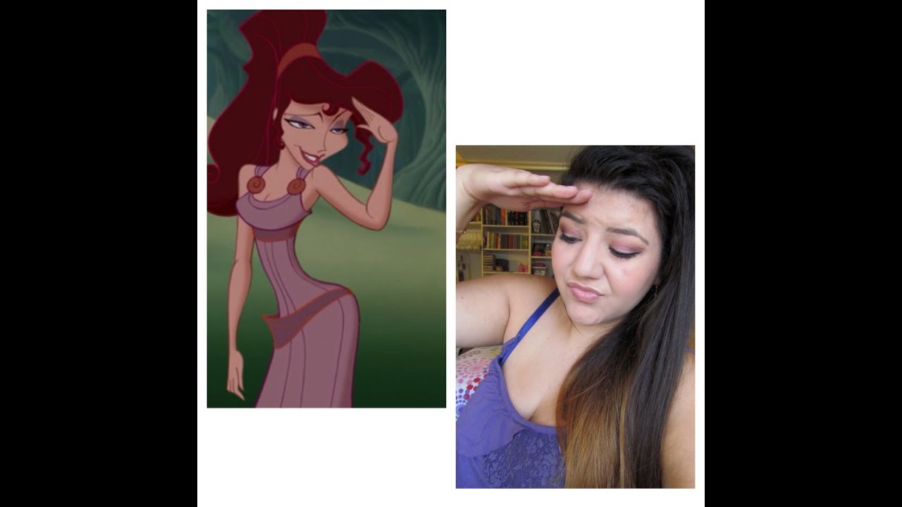 Disney's Megara (Hercules) Makeup Tutorial - Pixie Dust Tutorials - YouTube