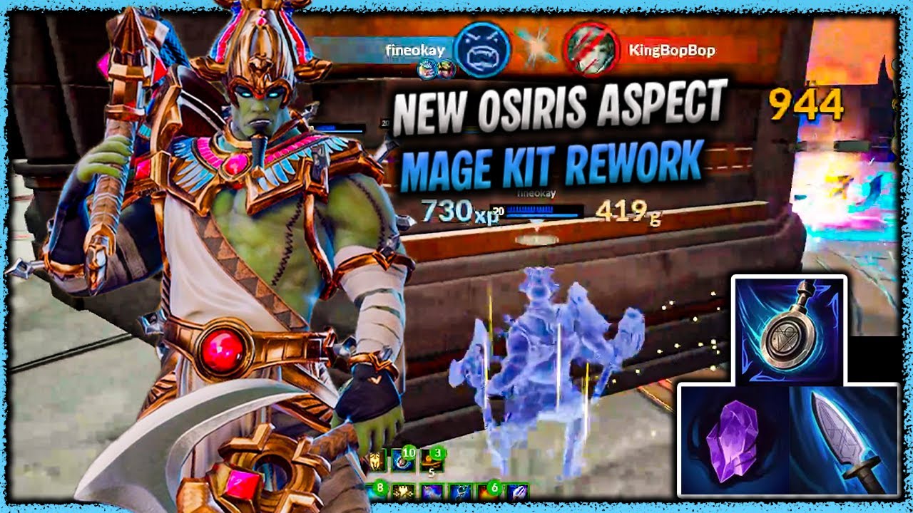 EARLY TESTING NEW MAGE OSIRIS ASPECT 16 SECOND ULT! - YouTube