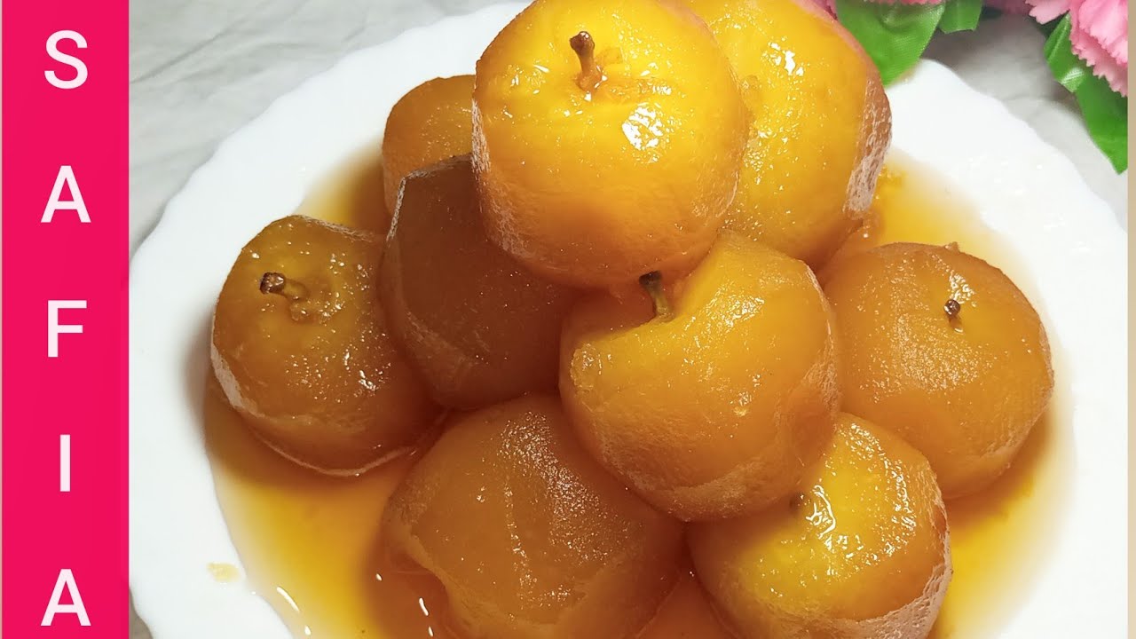 Apple Murabba Recipe - Seb Ka Murabba Recipe by Safia - YouTube
