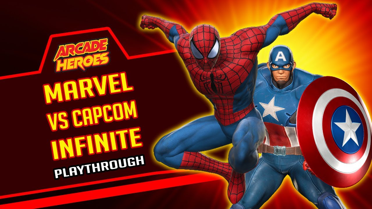 Marvel vs Capcom Infinite: Spider-Man and Captain America - YouTube