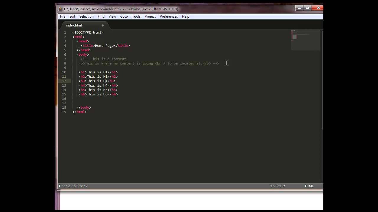 Htmlxhtml Intro 3 Paragraph Tag Break Tag And Some Styling Youtube 7084