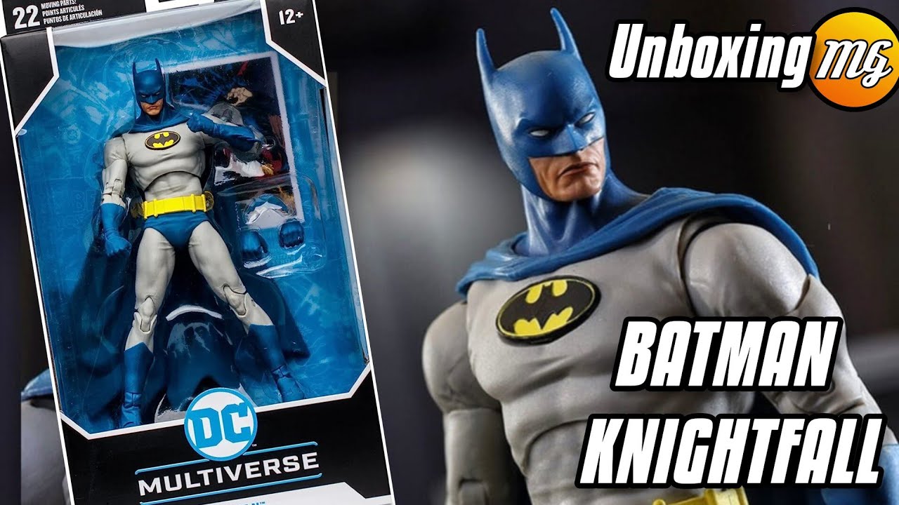 🔥Unboxing: Batman Knightfall. McFarlane Toys. DC Multiverse. ¿La mejor ...
