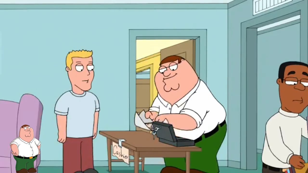 Family Guy - Peter opens a Shop in his House - YouTube
