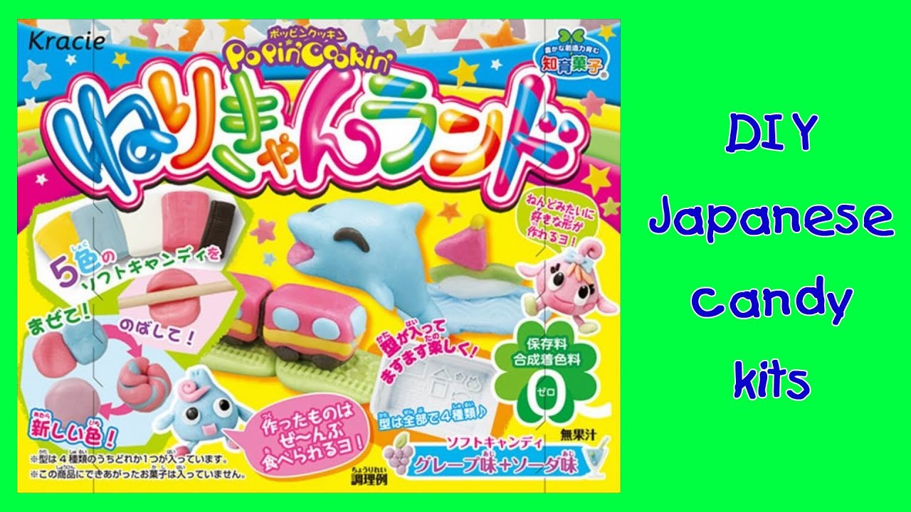 Kracie Popin Cookin Neri Candy Land How to Make Japanese Candy DIY Kits ...