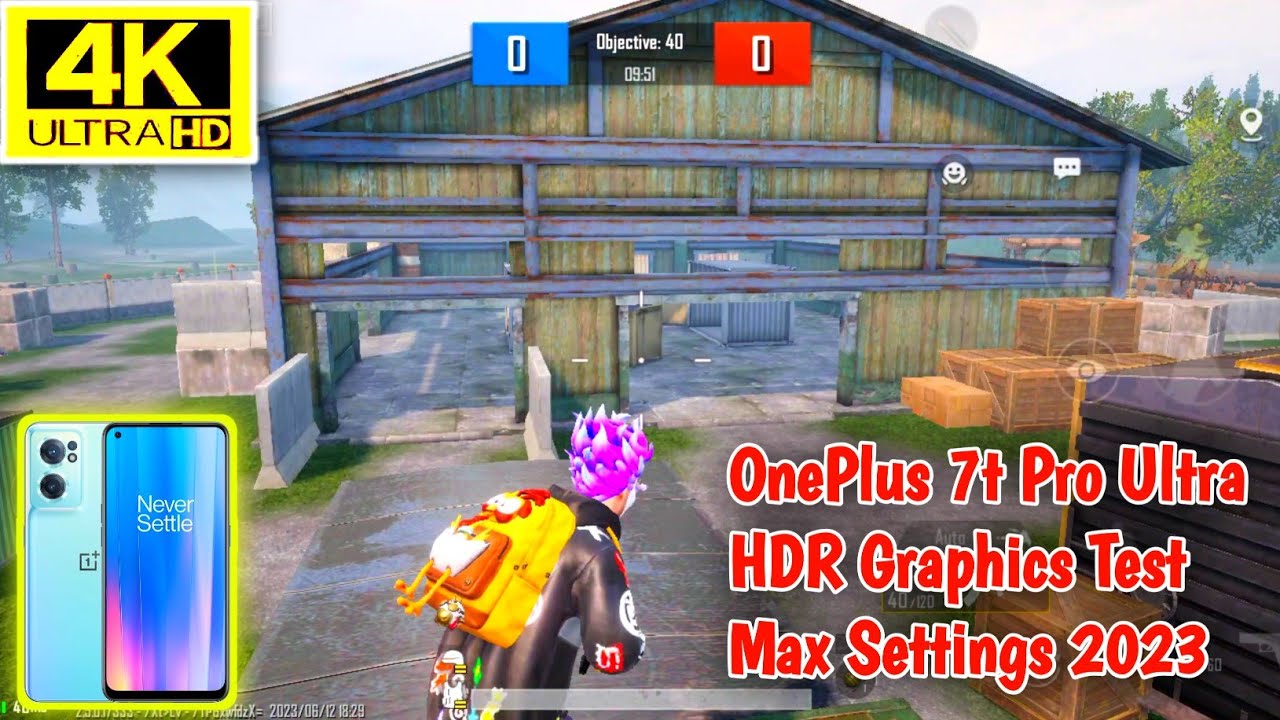 😍 OnePlus 7t Pro Ultra HDR Graphics Test Max Settings 2023 Bgmi 2.5 ...