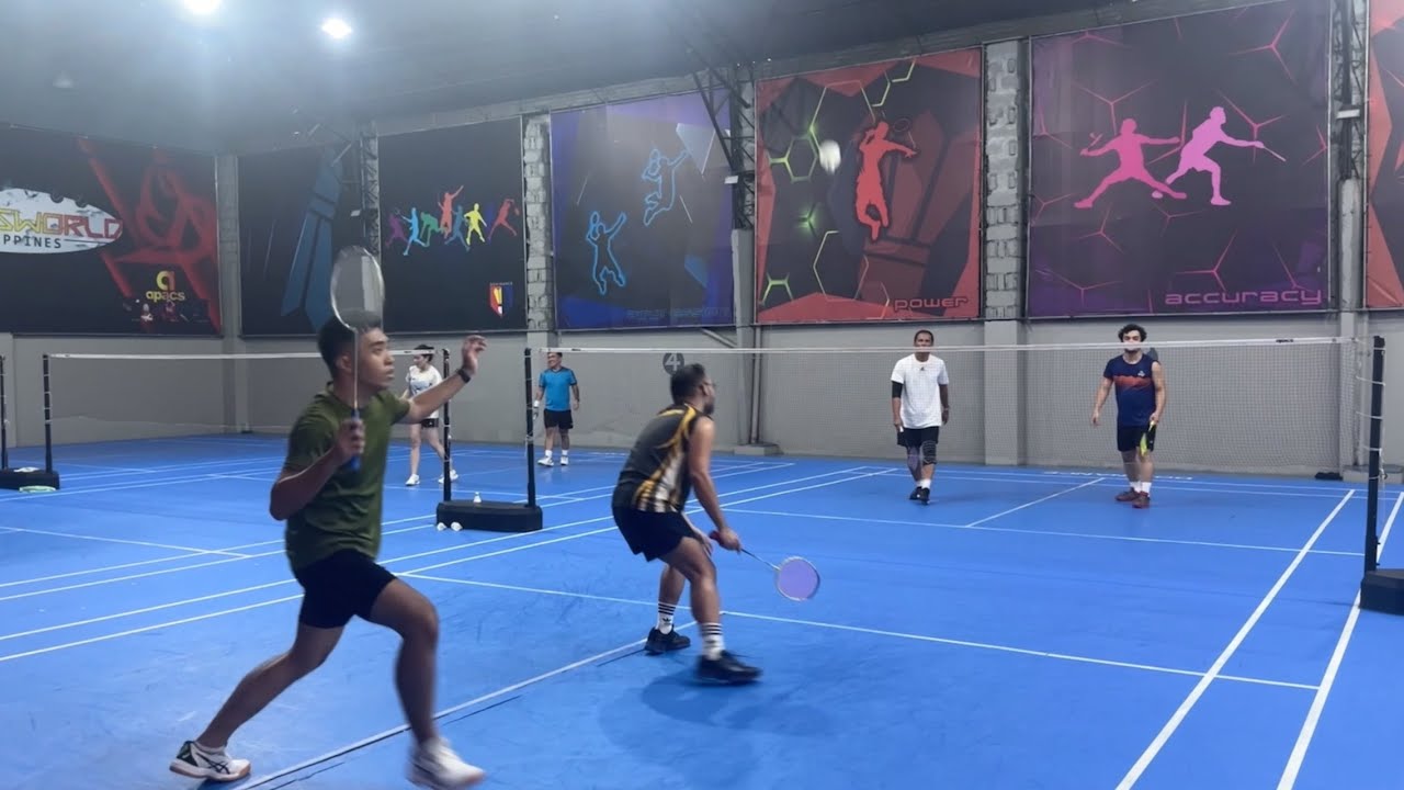 Dominance Badminton Court 06/22/2024 - John/Daniel/Eugene - YouTube