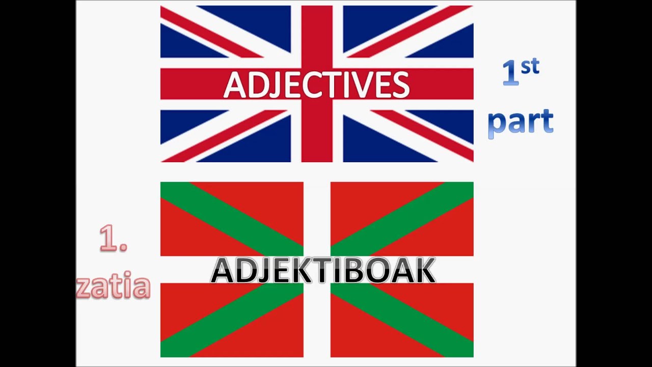 Lesson 5- Adjectives- Adjektiboak | Learn Basque with Easy Basque - YouTube