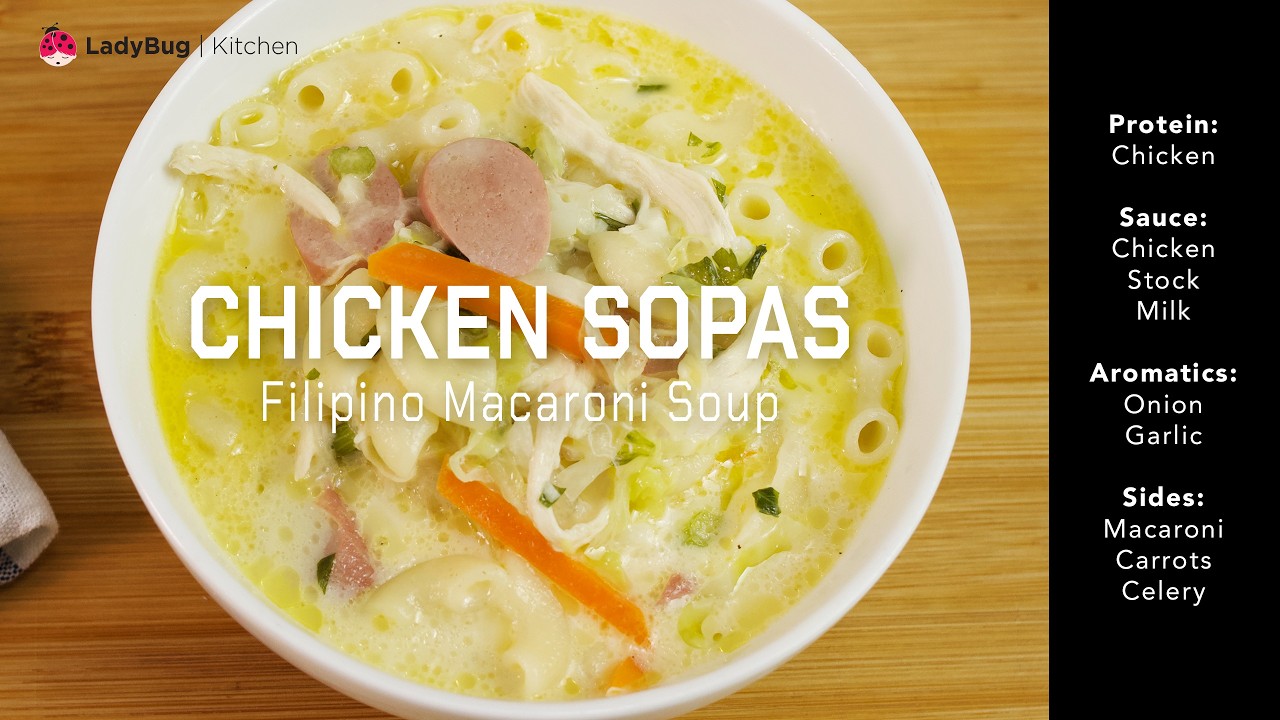 CHICKEN SOPAS: The Ultimate Filipino Comfort Soup - YouTube