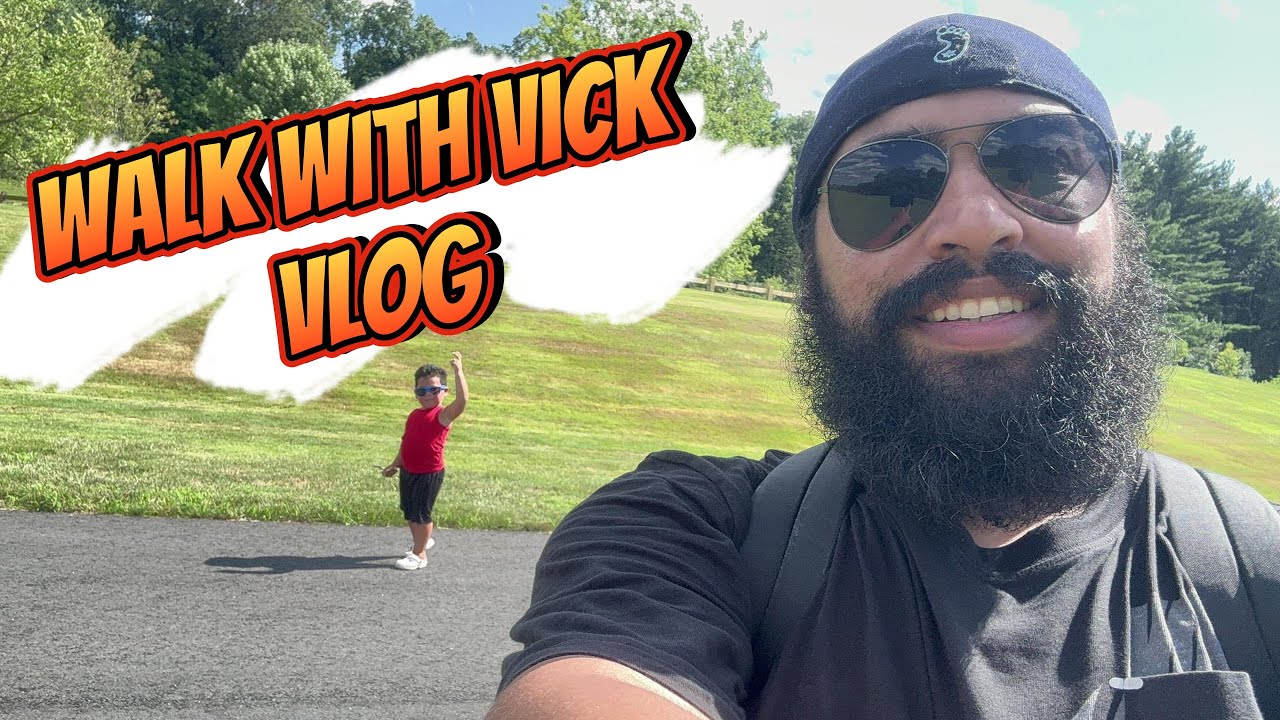 VLOG - WALKING WITH VICK & SPECIAL GUEST - YouTube