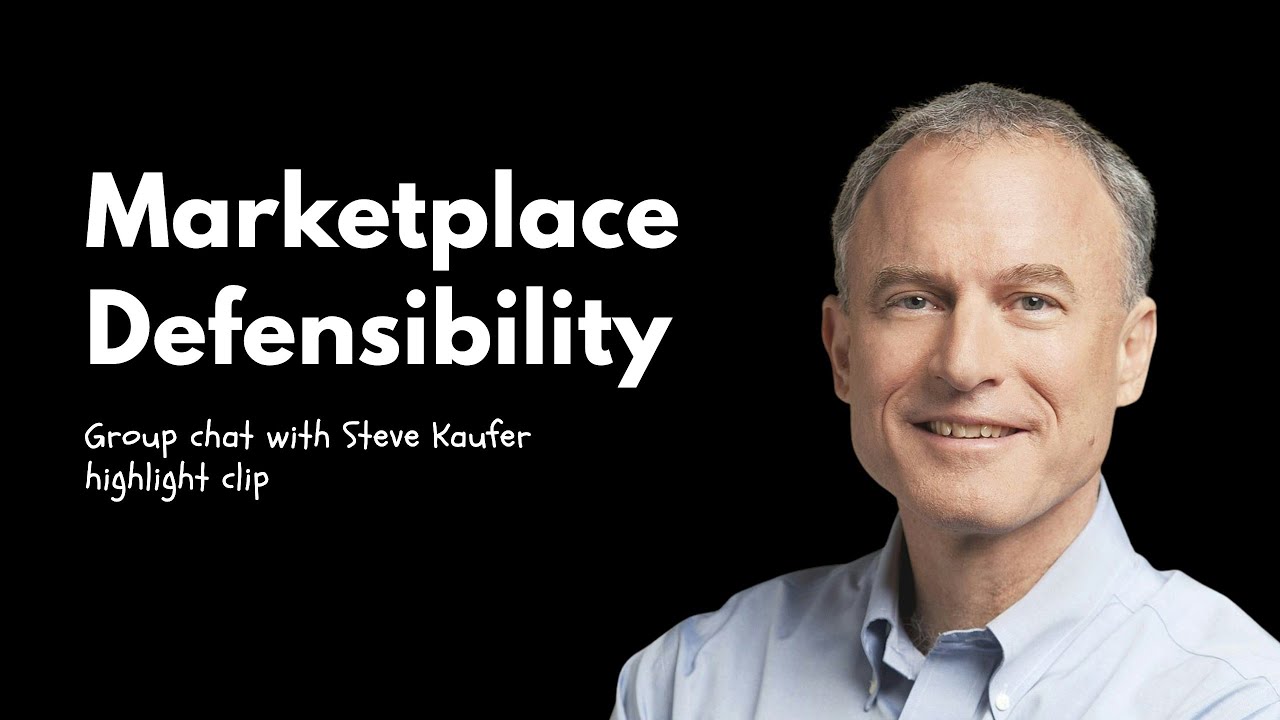 Building In Competitive Markets & Marketplace Defensibility - YouTube