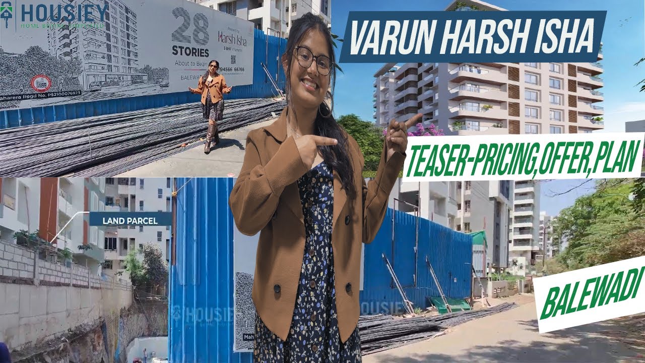 Varun Harsh Isha Balewadi | Teaser- Pricing, Offer, Plan [2025] | Varun Developers Pune - YouTube