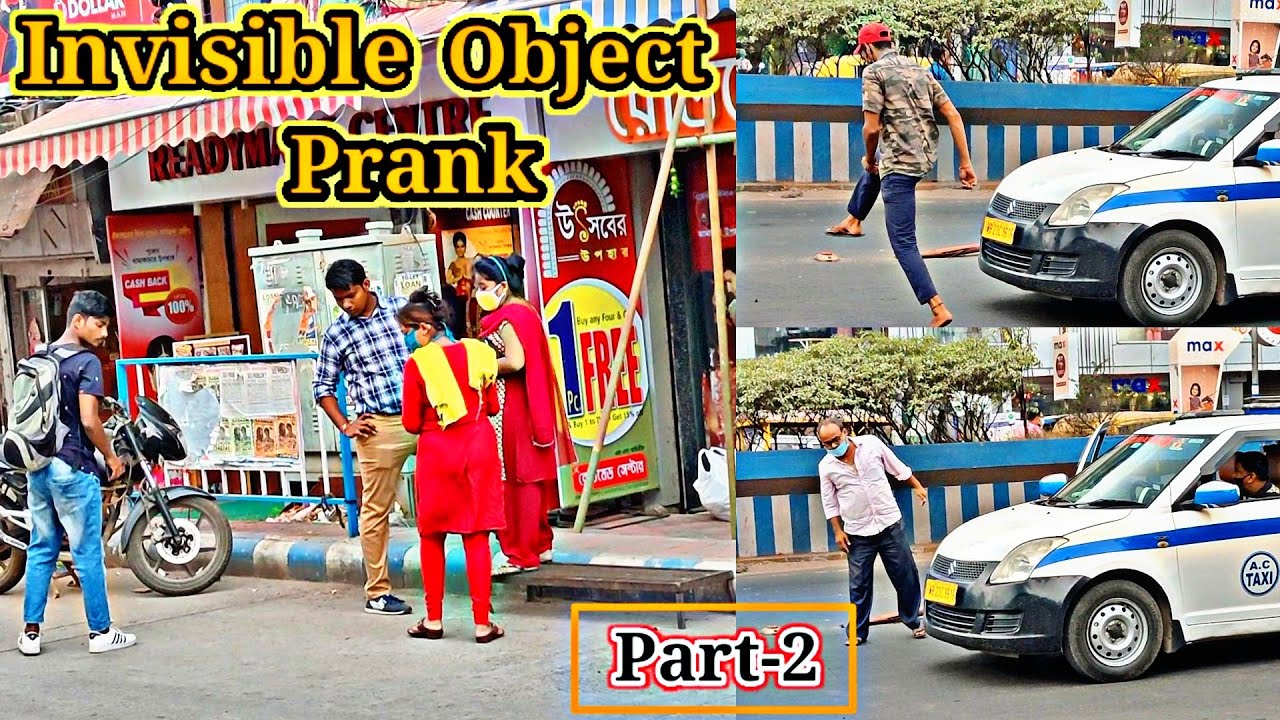 Invisible Object Prank || Part-2 || NHDS Prank || Prank in India - YouTube