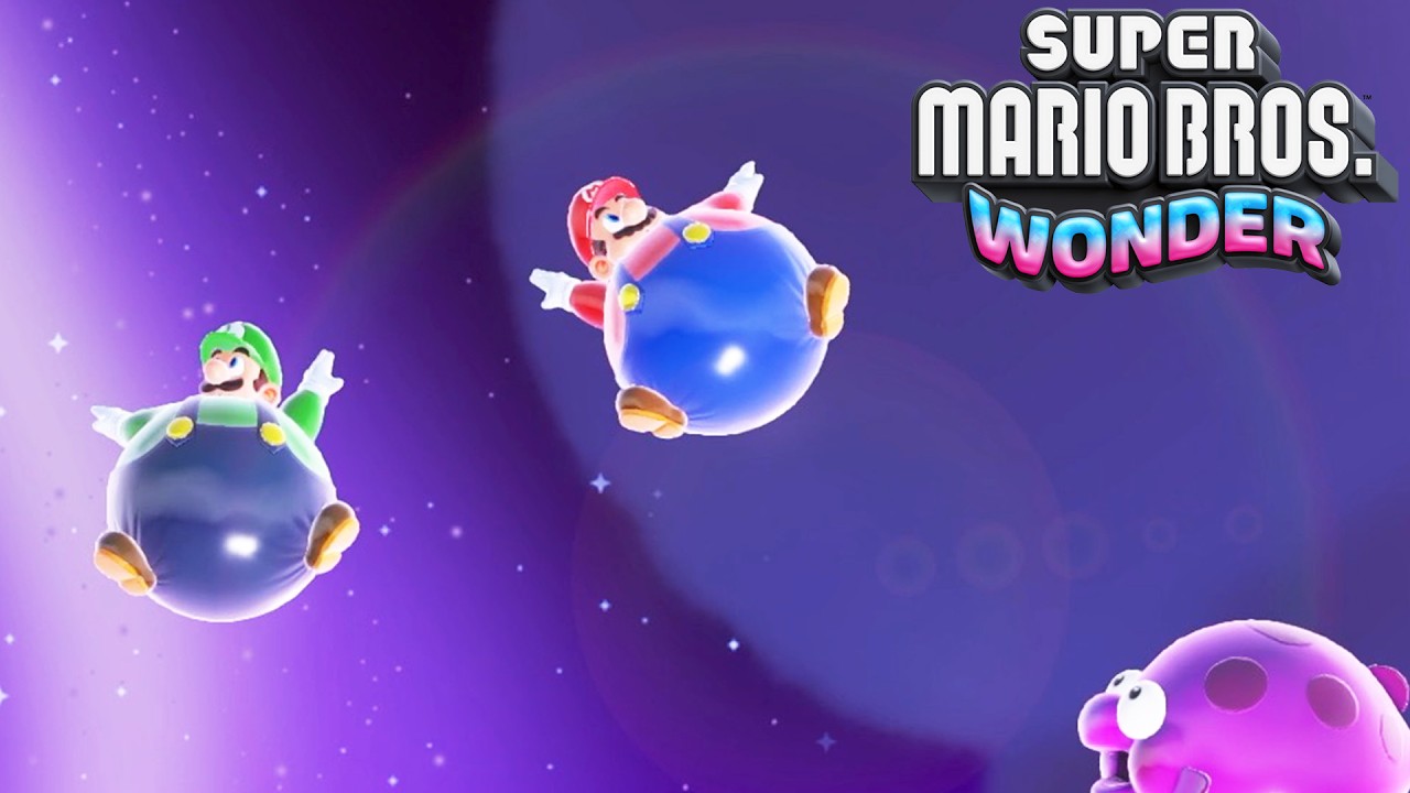 BALLOON BOUNCING in Super Mario Wonder - YouTube