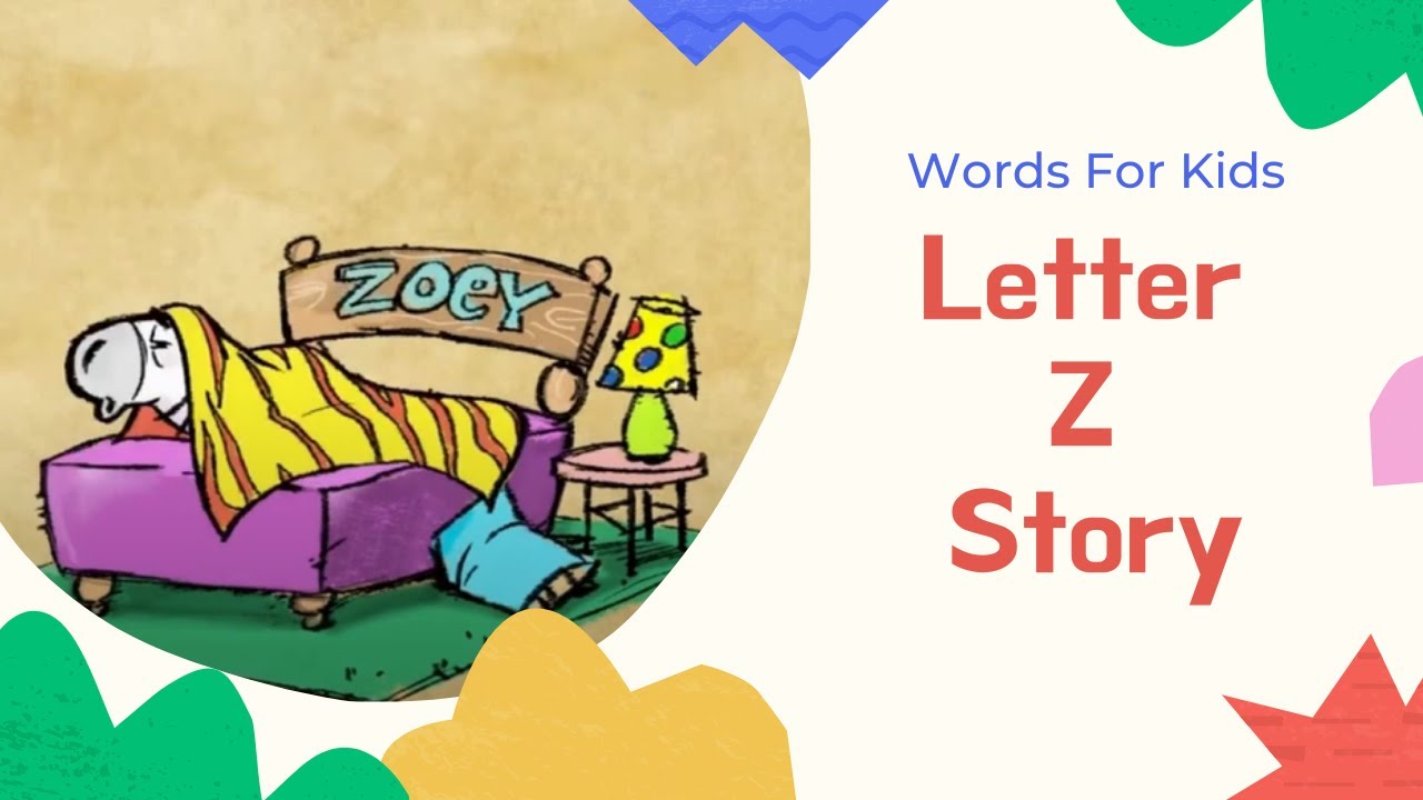 Letter Z Story & Words For Kids - Bed Time Children Story - LKG | UKG ...