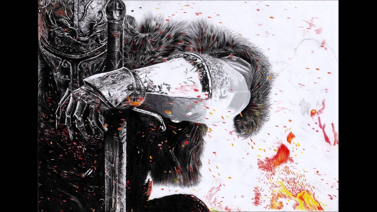 Dark Souls II Drawing - Step by Step (rysowanie krok po kroku) - YouTube