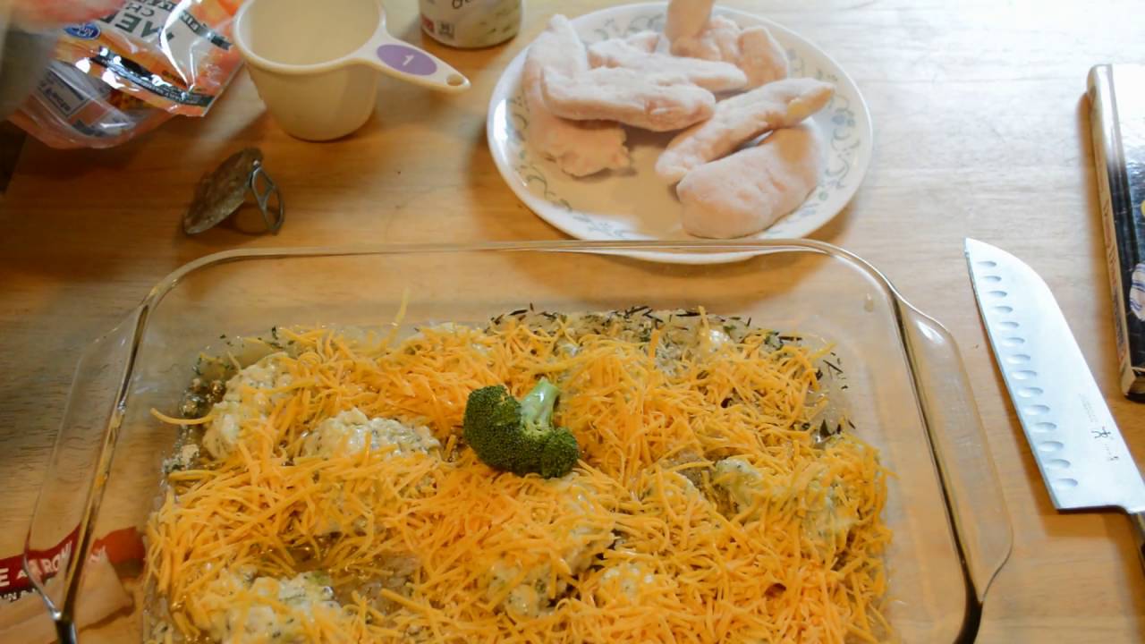 As Seen On TV Cathy Mitchell Creamy Chicken Dump Dinner Review - YouTube