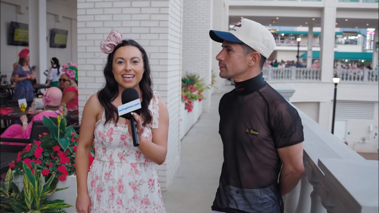 Junior Alvarado on Sovereignty in the Kentucky Derby - YouTube