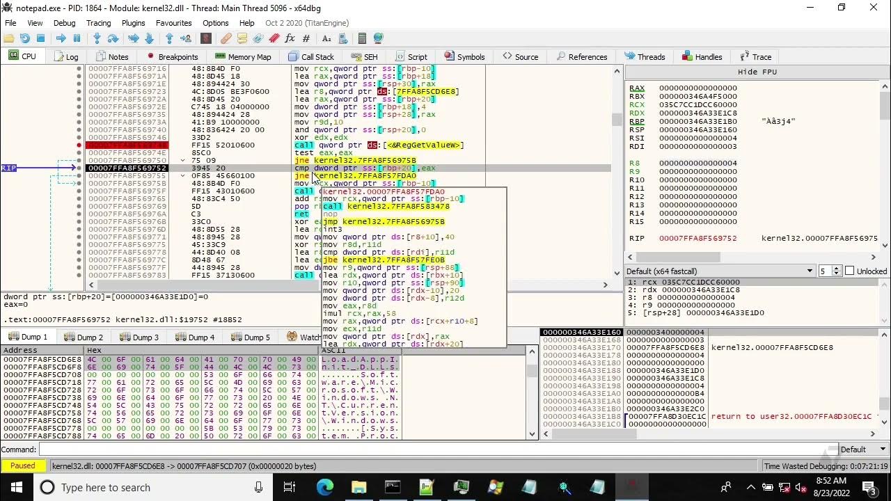 RTO: Malware Development Advanced - Global Hooks - AppInit ...