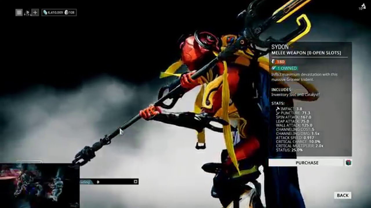 Warframe Sydon Review. - YouTube