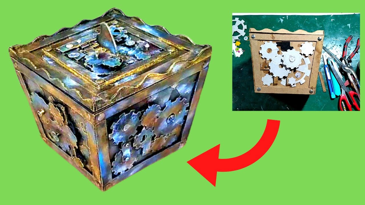 Diy projects \ Recycle decoration the box - Most Popular Crafts of 2020 ...