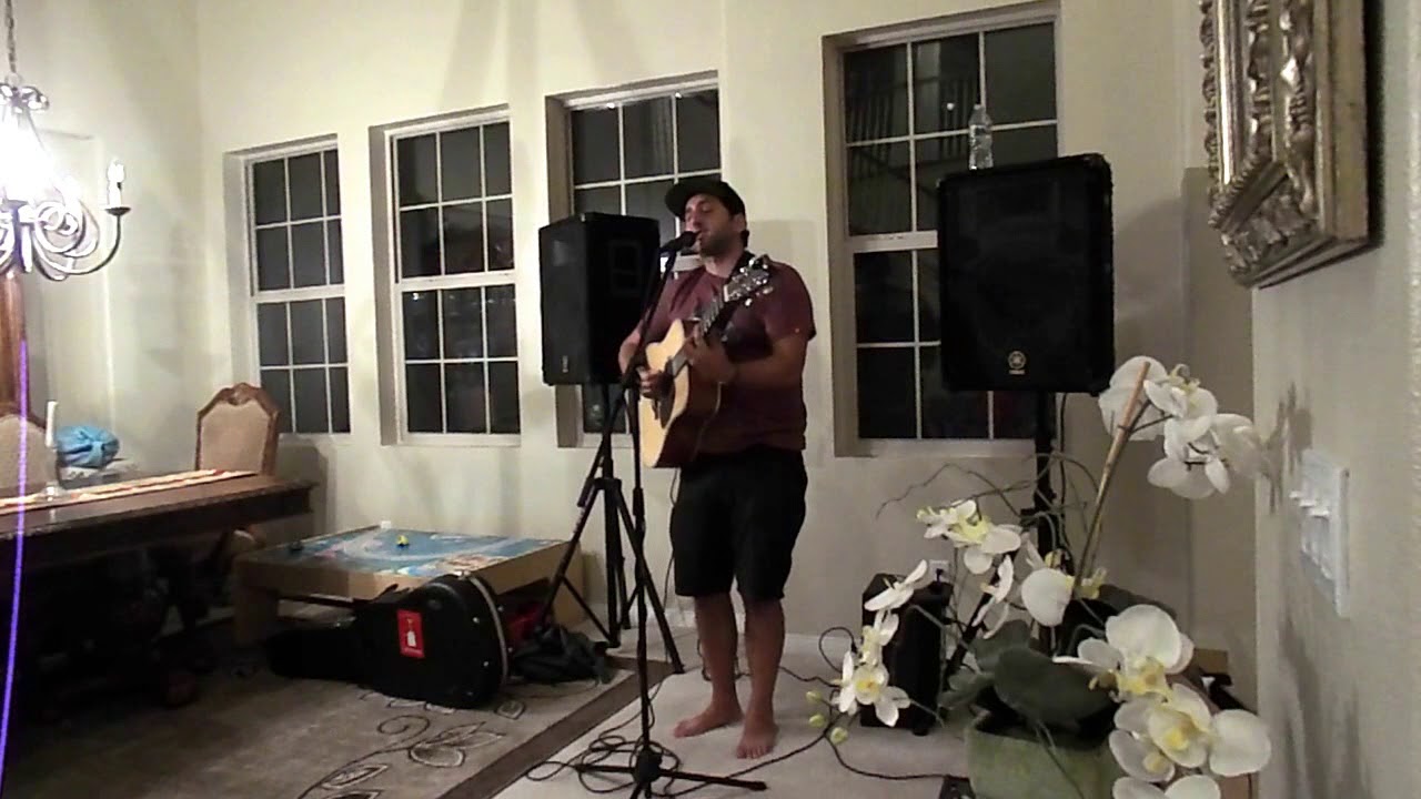 Mike Pinto - Darlin' (acoustic) Live Private Concert - YouTube