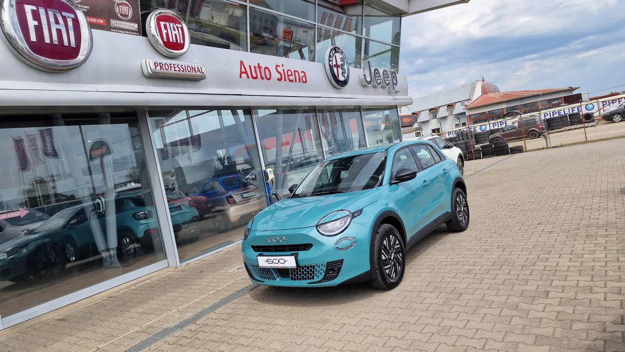 Fiat 600 1.2T3 Hybrid 129CP 255Nm AT6+R FWD - Cul. 959 Blue Azzurro ...