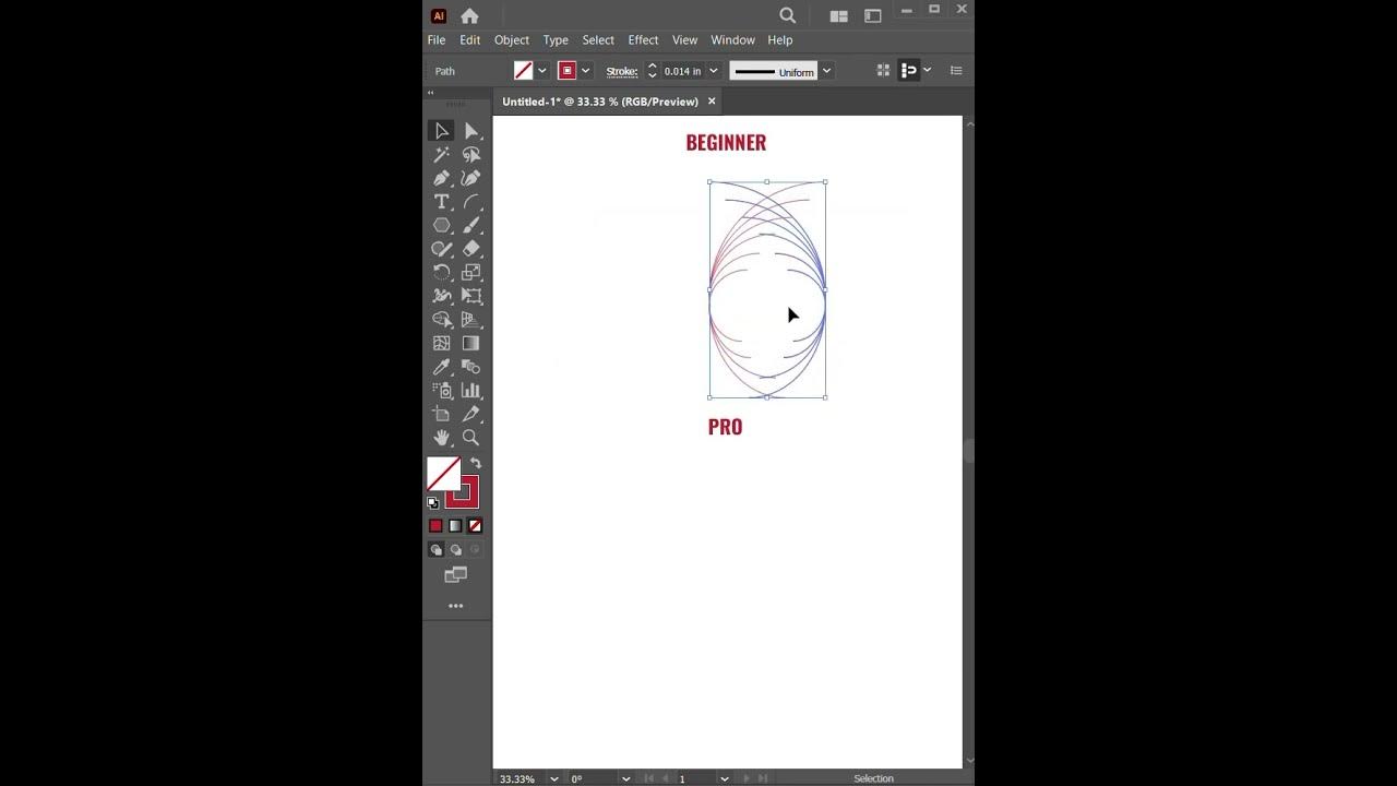 Here's simple trick using the tilde key to create this beautiful effect a in illustrator.#short ...