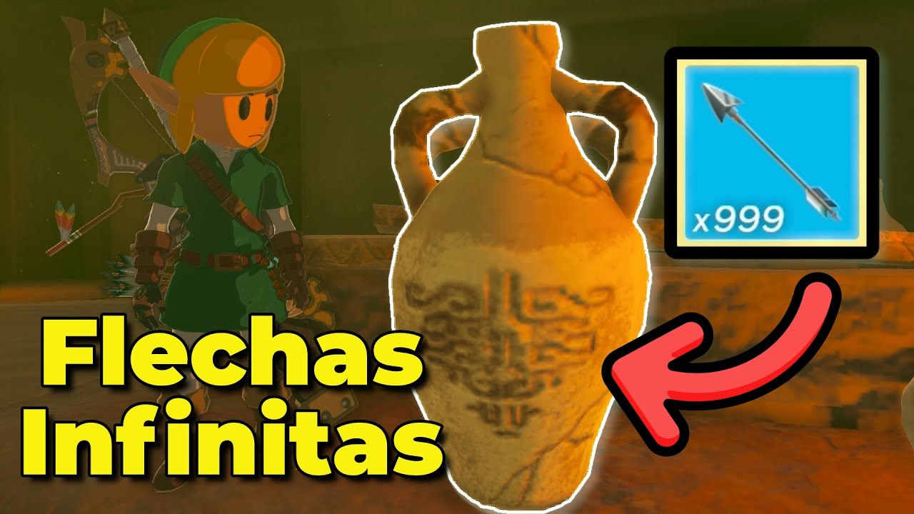 Consigue FLECHAS INFINITAS en Zelda Tears of the Kingdom Nintendo ...