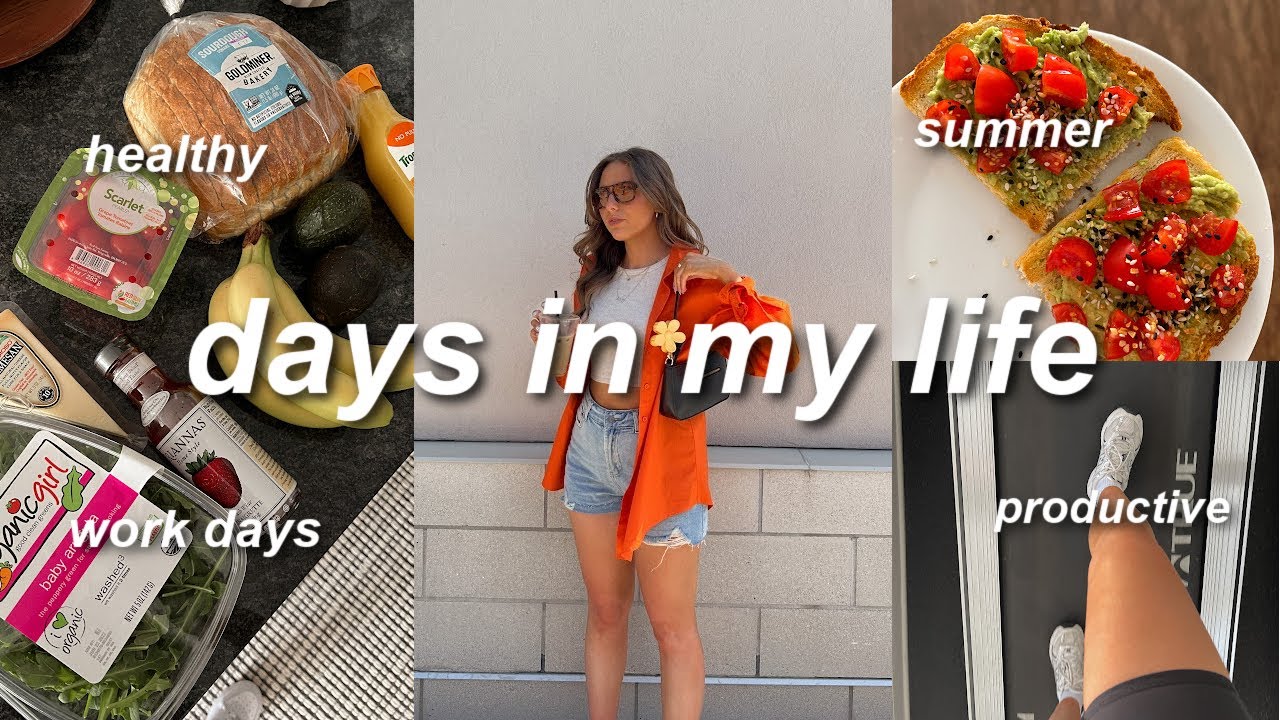 SUMMER DAYS IN THE LIFE VLOG | being productive, summer routine ...