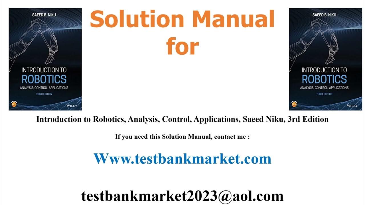 Introduction to Robotics, Analysis, Control, Applications - YouTube