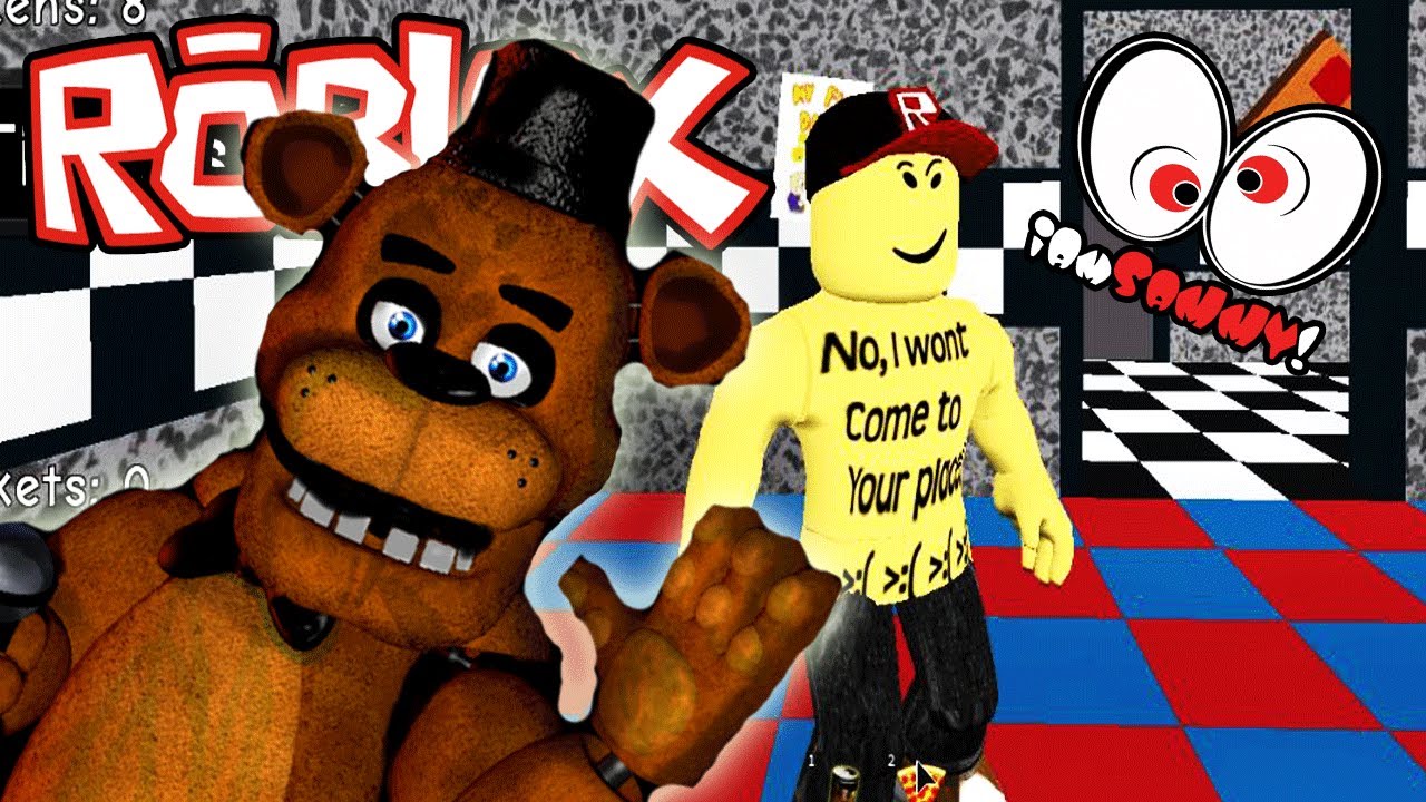 LET'S PLAY ROBLOX FREDDY FAZBLOX'S PIZZA ROLEPLAY - iAmSAMMY - YouTube