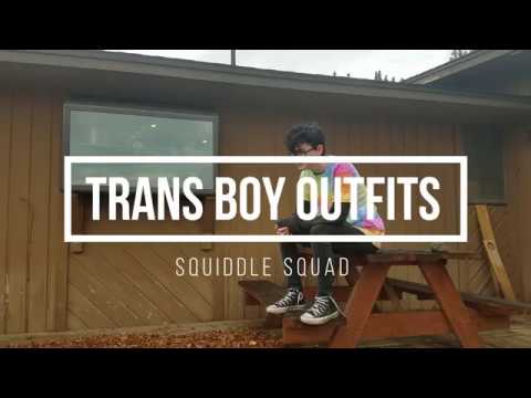 trans boy outfits - lookbook - YouTube