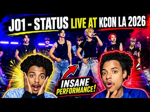 JO1 - STATUS Live at KCON LA 2026 Reaction 