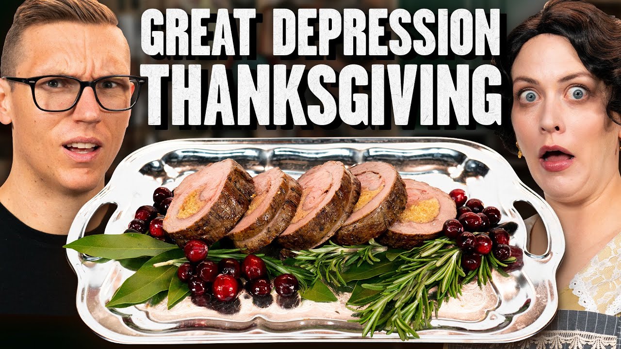 Great Depression Thanksgiving Dinner - YouTube