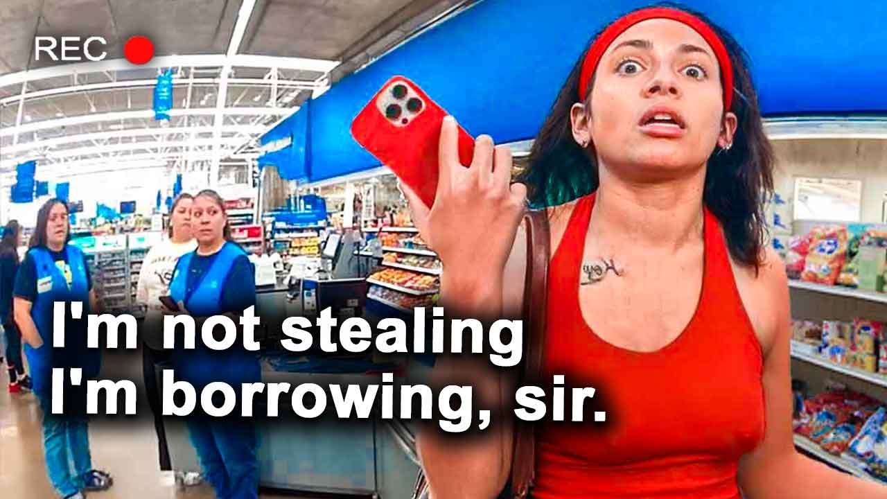 When Shoplifters Are Busted At Walmart, Target And Other Stores - YouTube