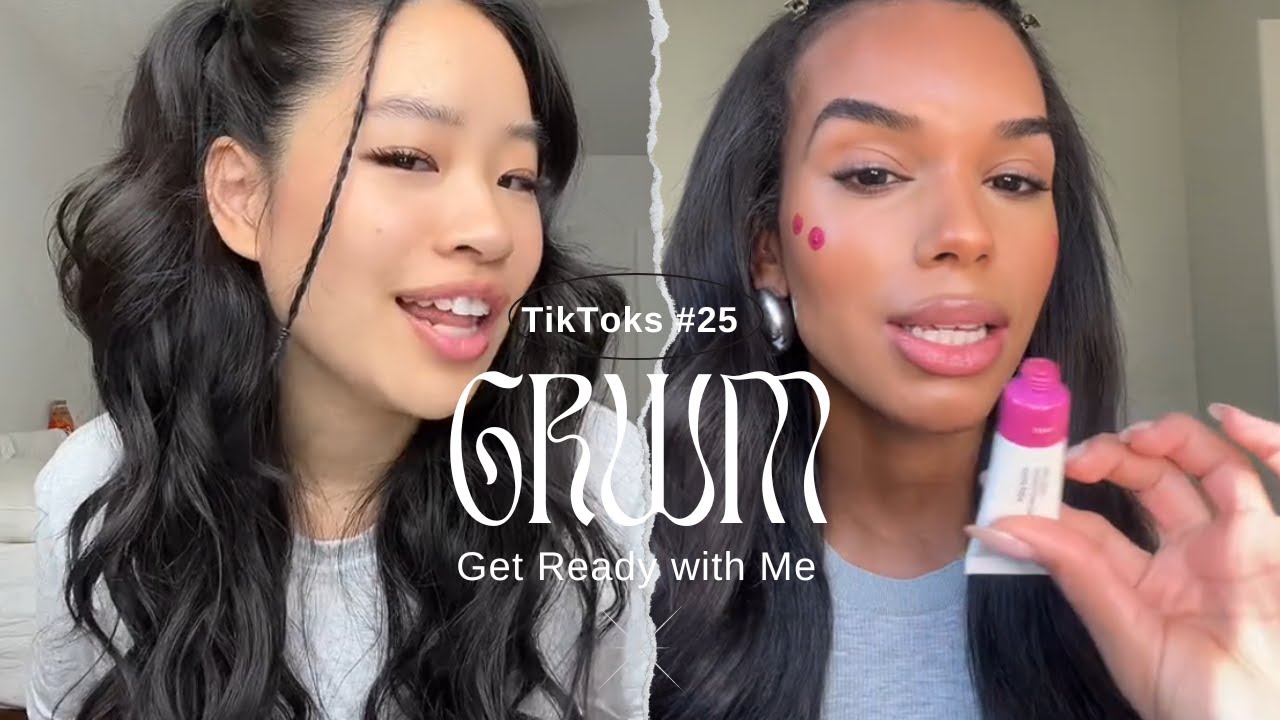 GRWM (Get Ready With Me) | Makeup Tutorial | GRWM Tiktok Compilation ...