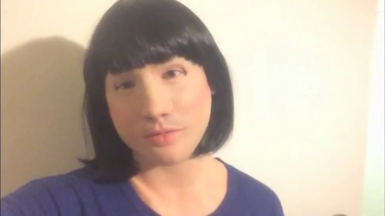 First Time with CreaFx Silicone Female Mask - YouTube