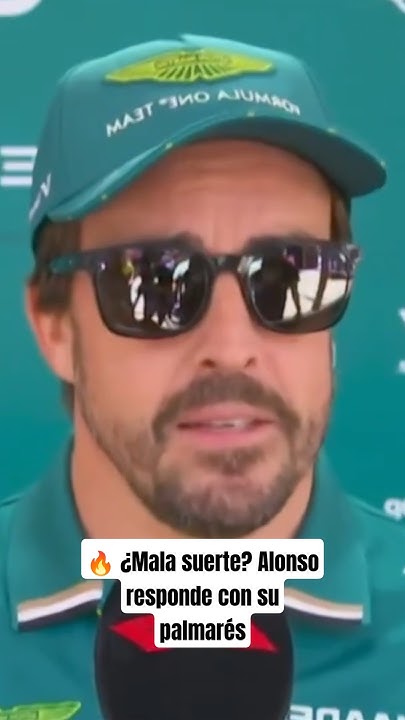 🔥 ¿Mala suerte? Alonso responde con su palmarés - YouTube