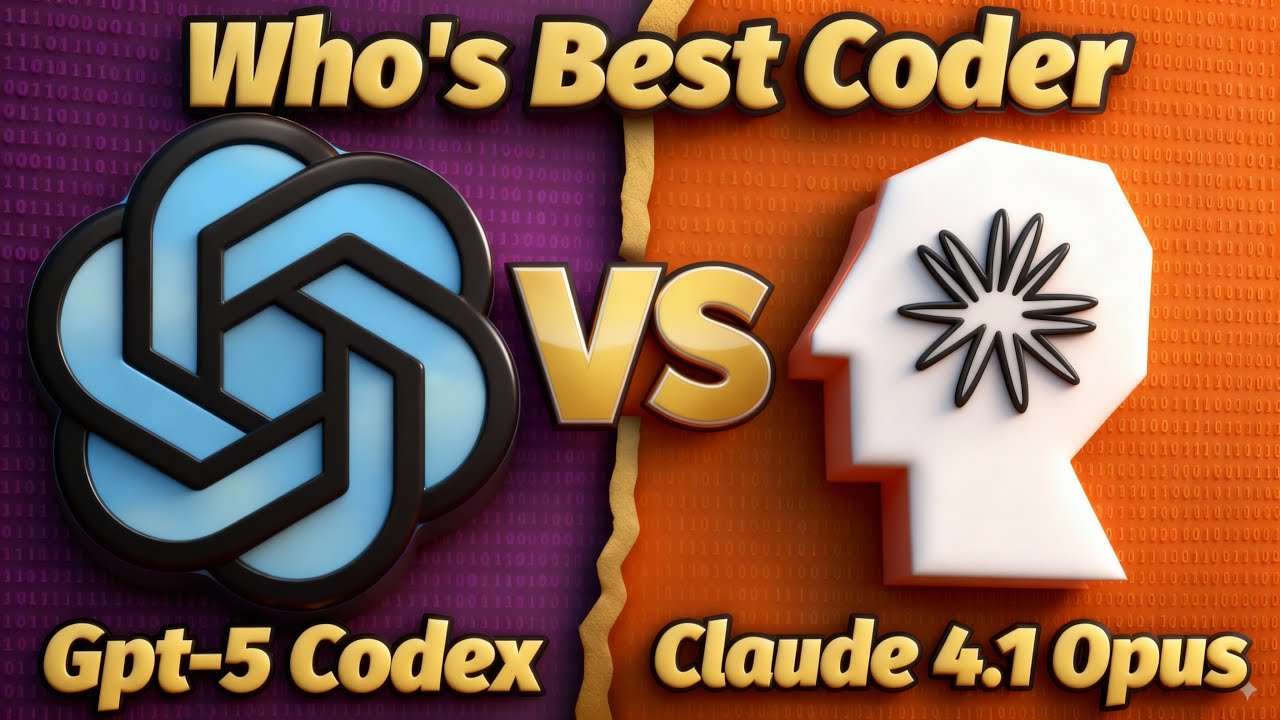 Ultimate Battle! Gpt-5 Codex vs Claude 4.1 Opus Who's Best Coder - YouTube