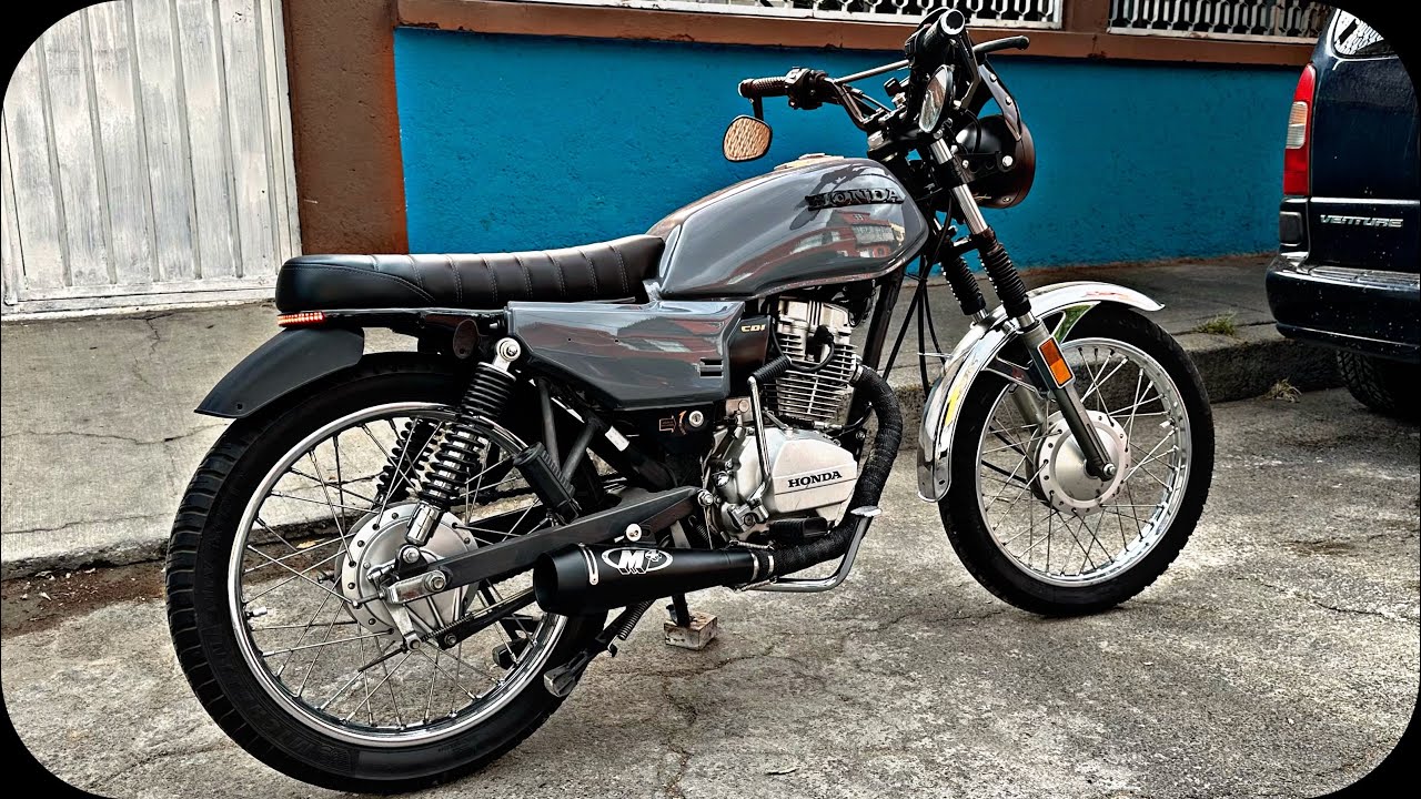 Modificamos por completo una Honda CGL125! | 17WORKSHOP 🇲🇽 - YouTube