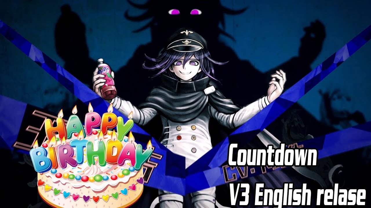 Happy Birthday Ouma Kokichi + Countdown to DanganRonpa V3 - YouTube