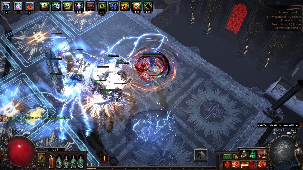 [PoE] 3.9 - Metamorph League - Baran, the Crusader - 3rd Encounter ...